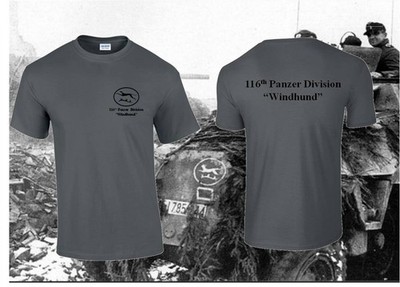 Mens Xl 116th Panzer Division Shirt "Windhund" (GREYHOUND) | eBay