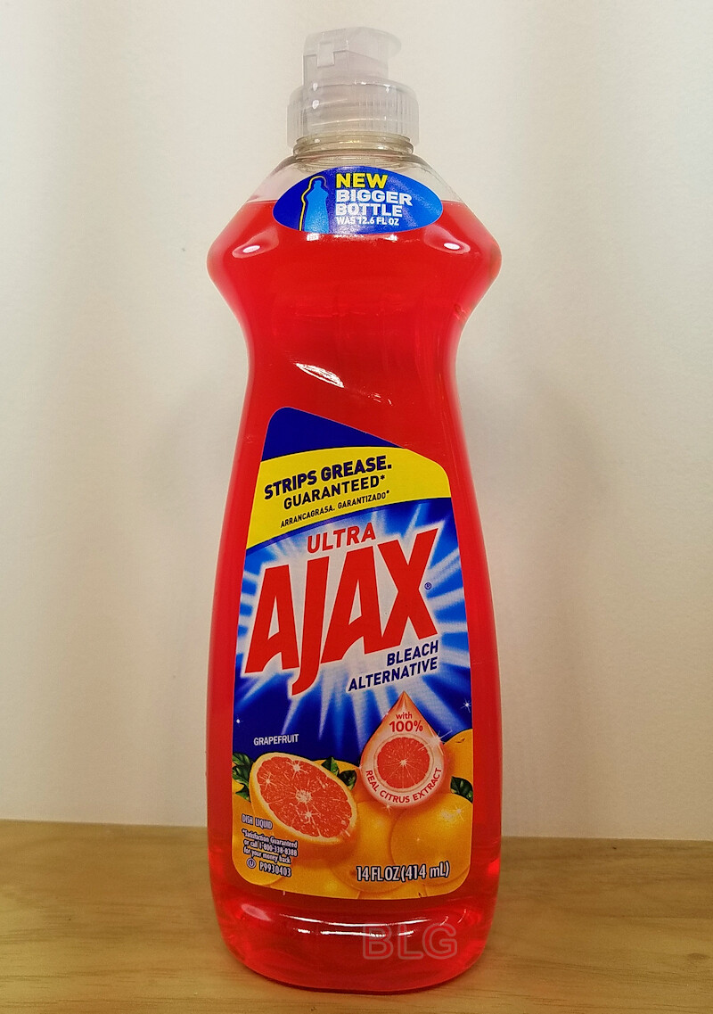 Ajax Ultra Dish Washing Degreaser Liquid Soap 14oz Bundle Kitchen ...