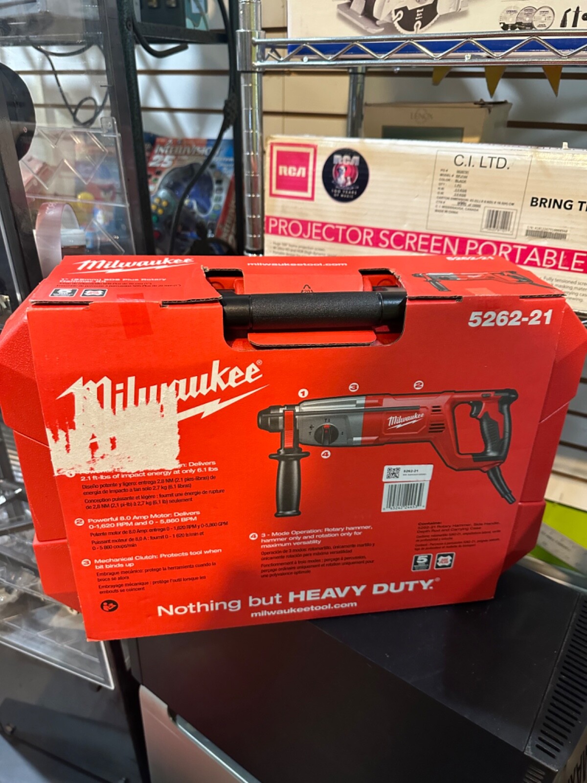 Milwaukee+5262-21+Rotary+Hammer+Kit for sale online | eBay