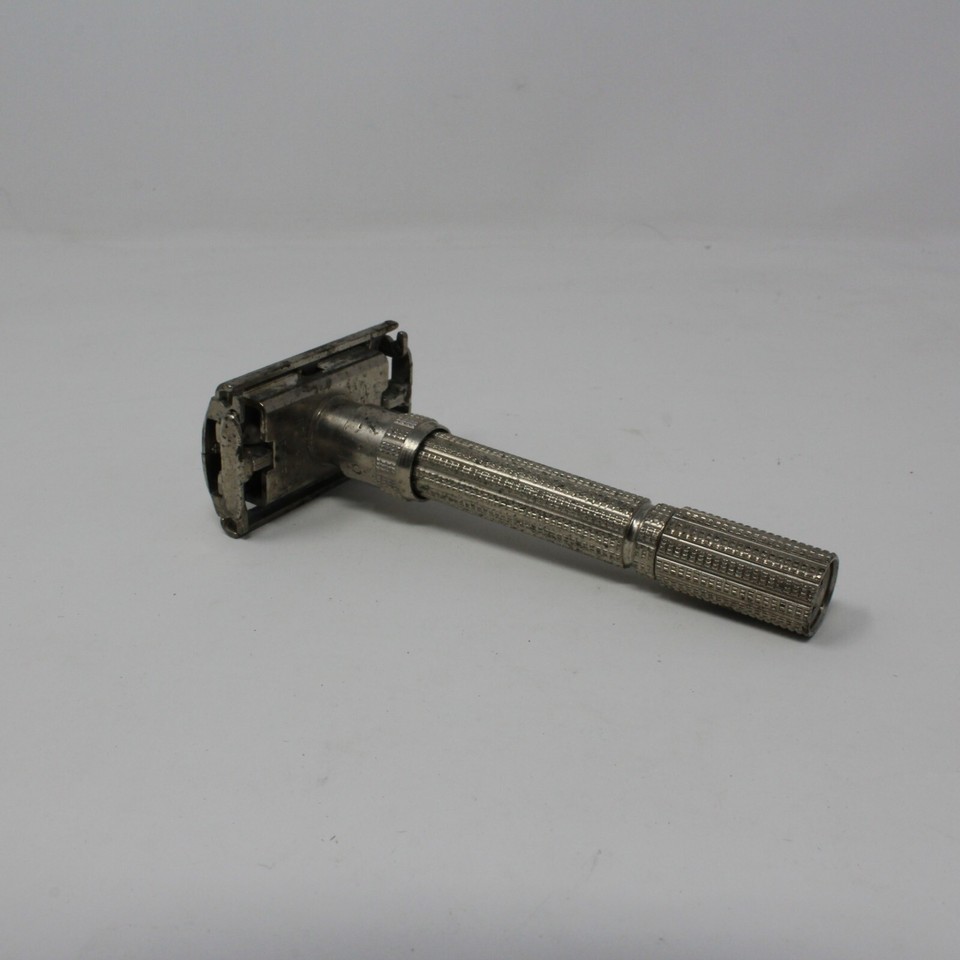 Vintage Gillette 1958 D-3 Super Speed Safety Razor Flare Tip DE TTO | eBay