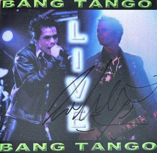 Bang Tango “Live” CD - Autographed/Signed - Joe Leste (Beautiful ...
