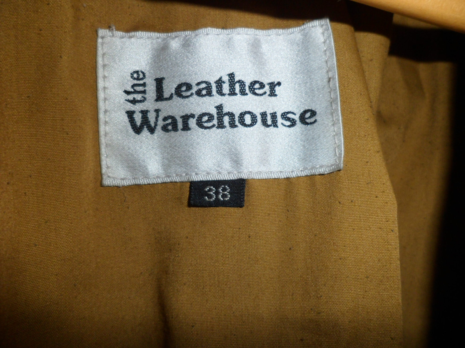 The leader warehouse leather jacket Mens Size 38 - Gem