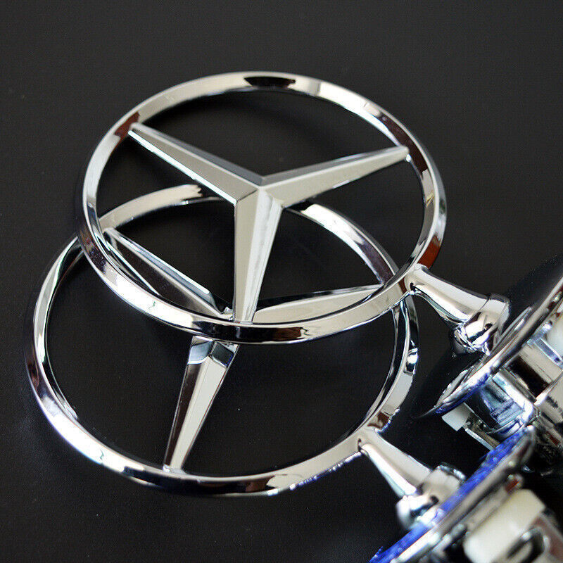 For Mercedes-Benz C E S Class Front Hood Ornament Mounted Star Logo ...