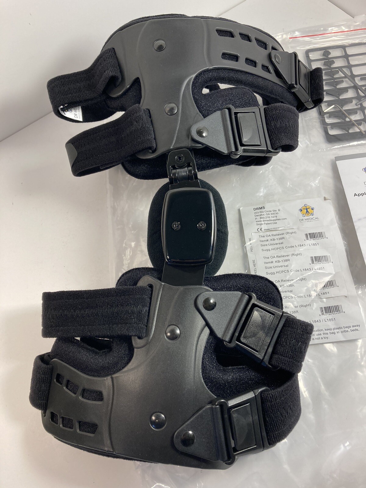 Dr Medical - The OA Reliever - KB-138R - Adjustable Knee Brace - RIGHT ...