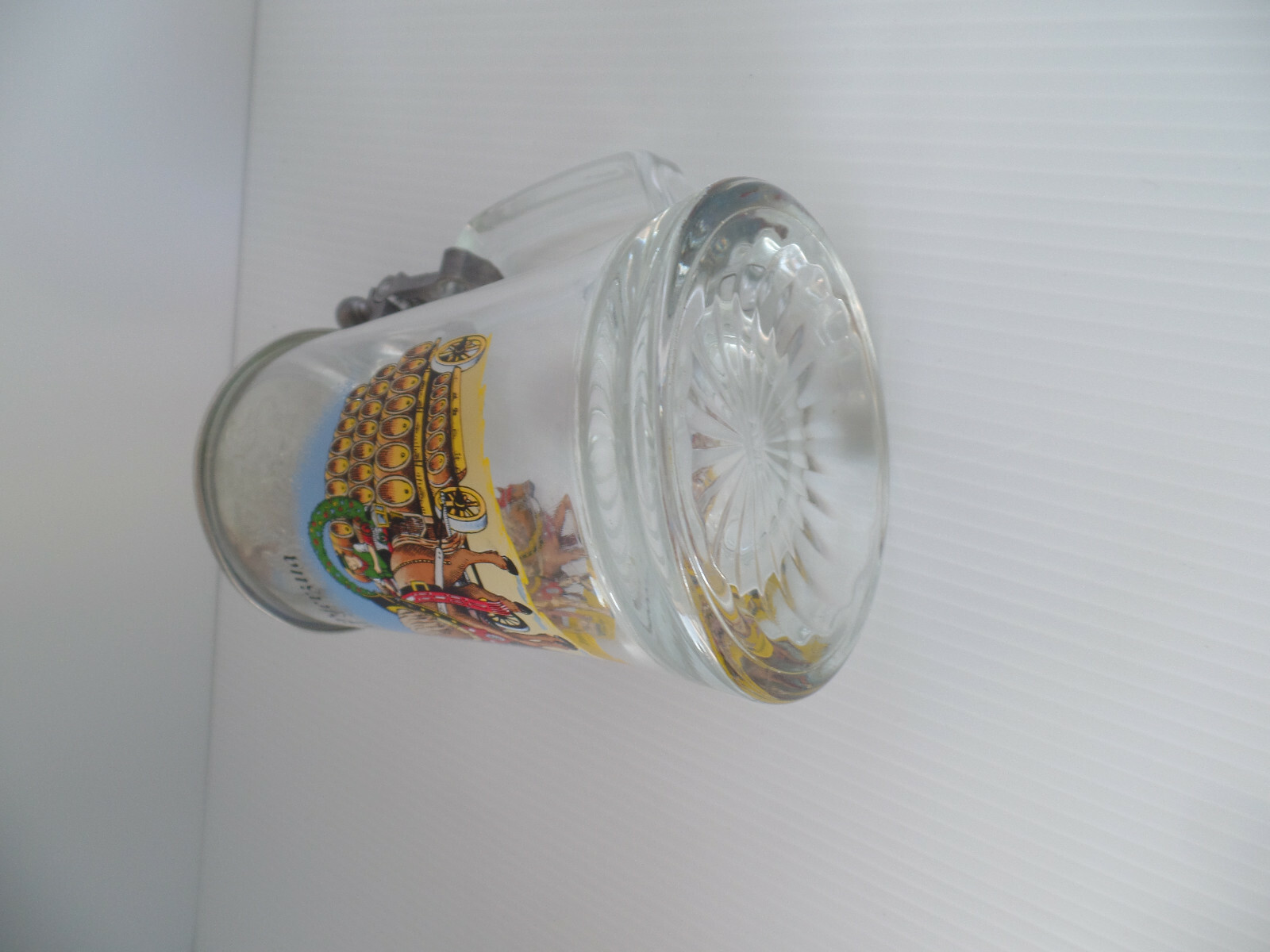 Alwe Bayern German Lidded Beer Stein - Original Bierzug Clydesdales | eBay