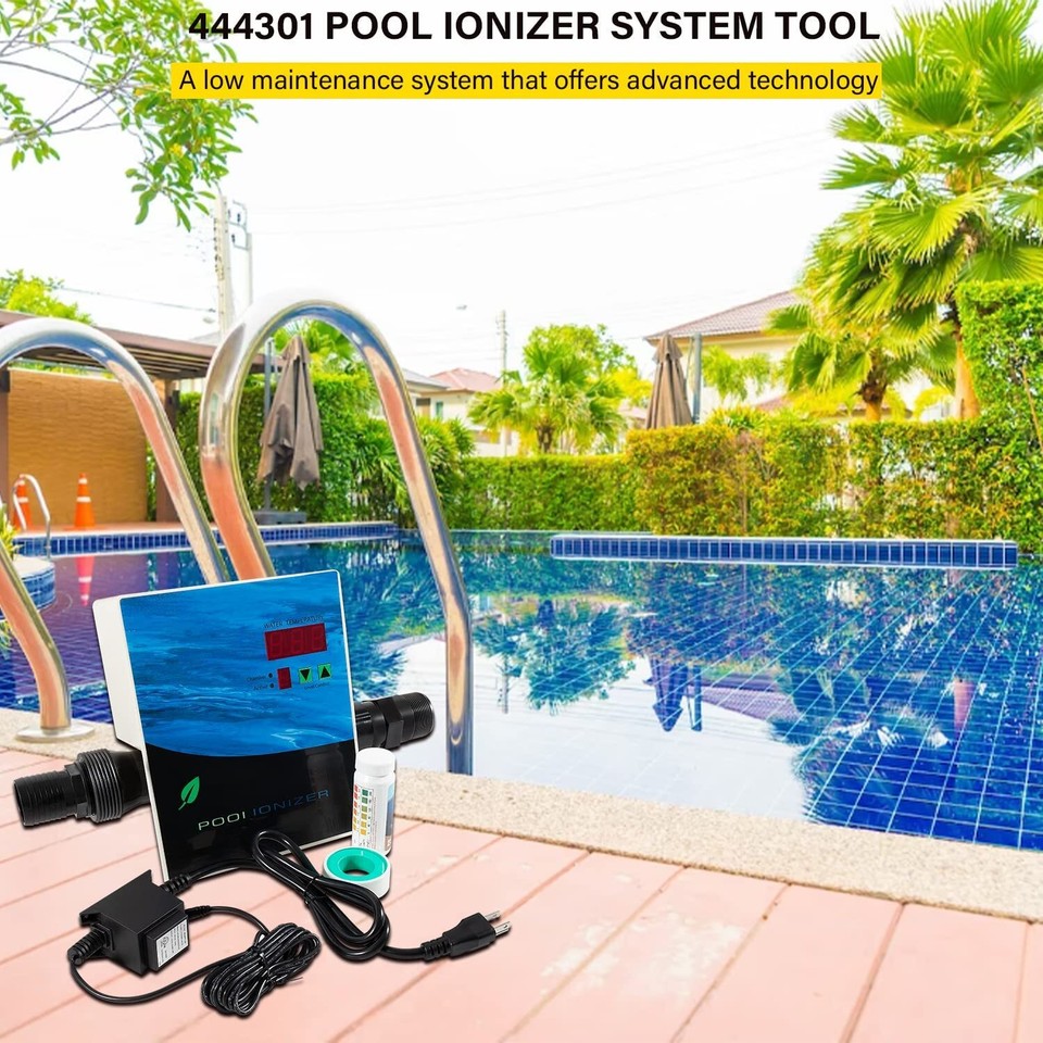 Pool Ionizer Complete Swimming Pool Care Sanitation System Tool ...