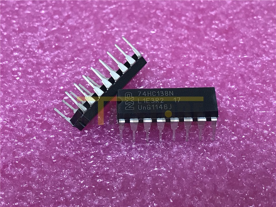 10PCS 74HC138N New Best Decoder/Demultiplexer Single 3-to-8 16-Pin PDIP ...