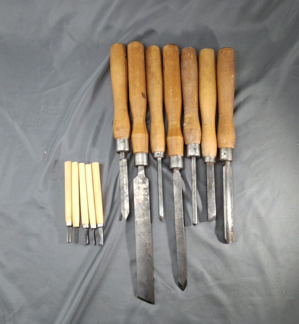 Job Lot of 12 Vintage Wood Carving Chisels | eBay