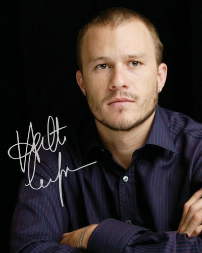 Heath Ledger Autograph Signed Photo Print | eBay