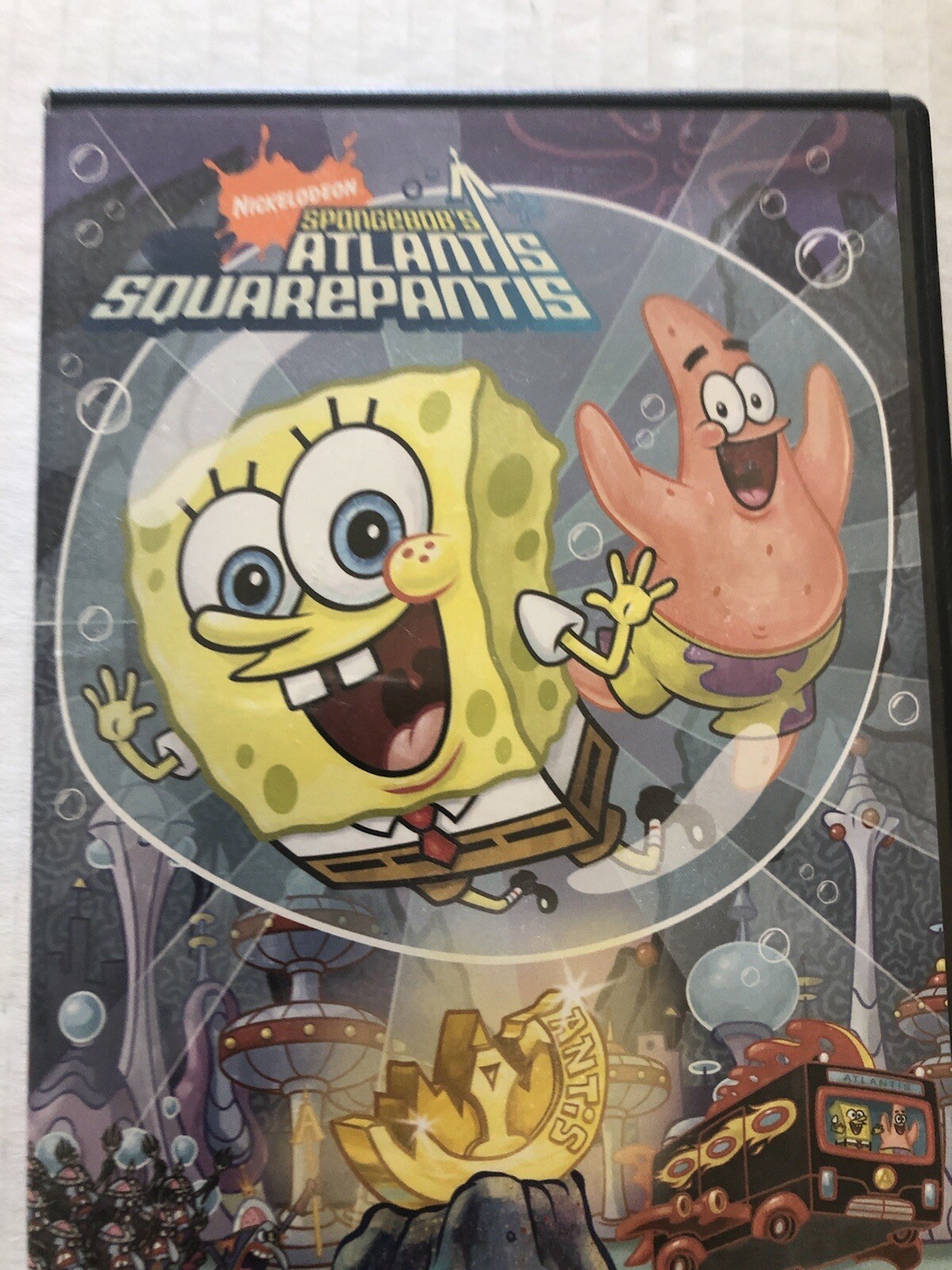 Atlantis Squarepants - 📀 Dvd Cartoon SpongeBob nickelodeon 2007 ...