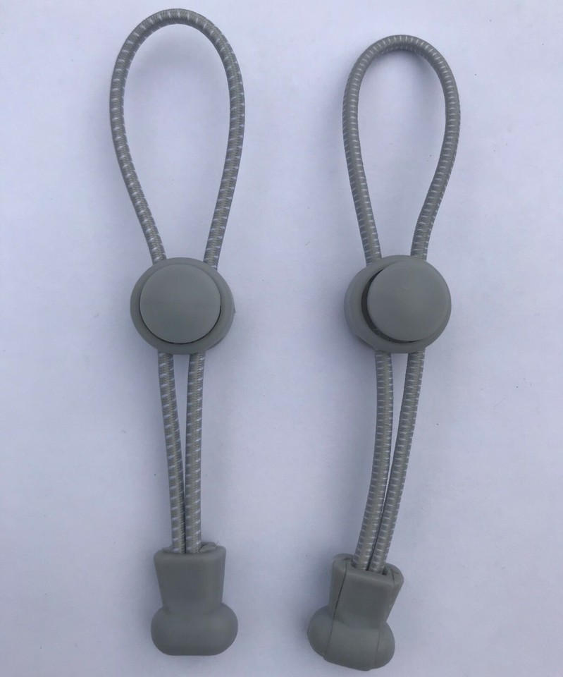 3 pair No Tie Elastic Shoelaces Lock Laces Shoe Strings Sports w ...