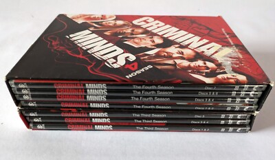 Criminal Minds Seasons 3 & 4 DVD Box Sets | eBay