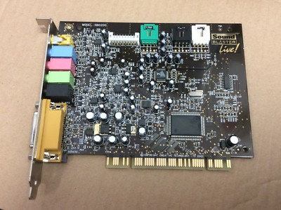 Creative Sound Blaster Live! SB0200 Sound Card #032 | eBay