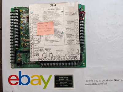 Fire Burglary Instruments, Inc FBII XL-4 burglar alarm control panel ...