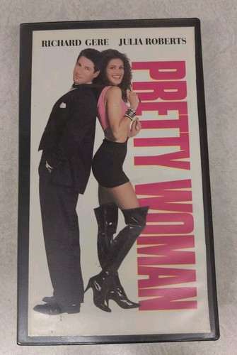 Pretty Woman (VHS 1990 Cut box Hardcase) Richard Gere Julia Roberts ...