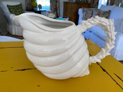 Dept 56 seashell pitcher coastal | eBay