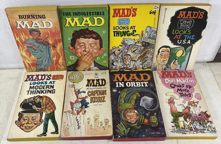 1950s Paperback Books Mad Magazine