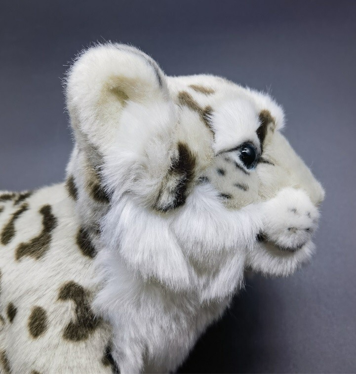 Snow Leopard 12 Inch Stuffed Animal Plush Toys Toddler Doll Kids Gifts ...