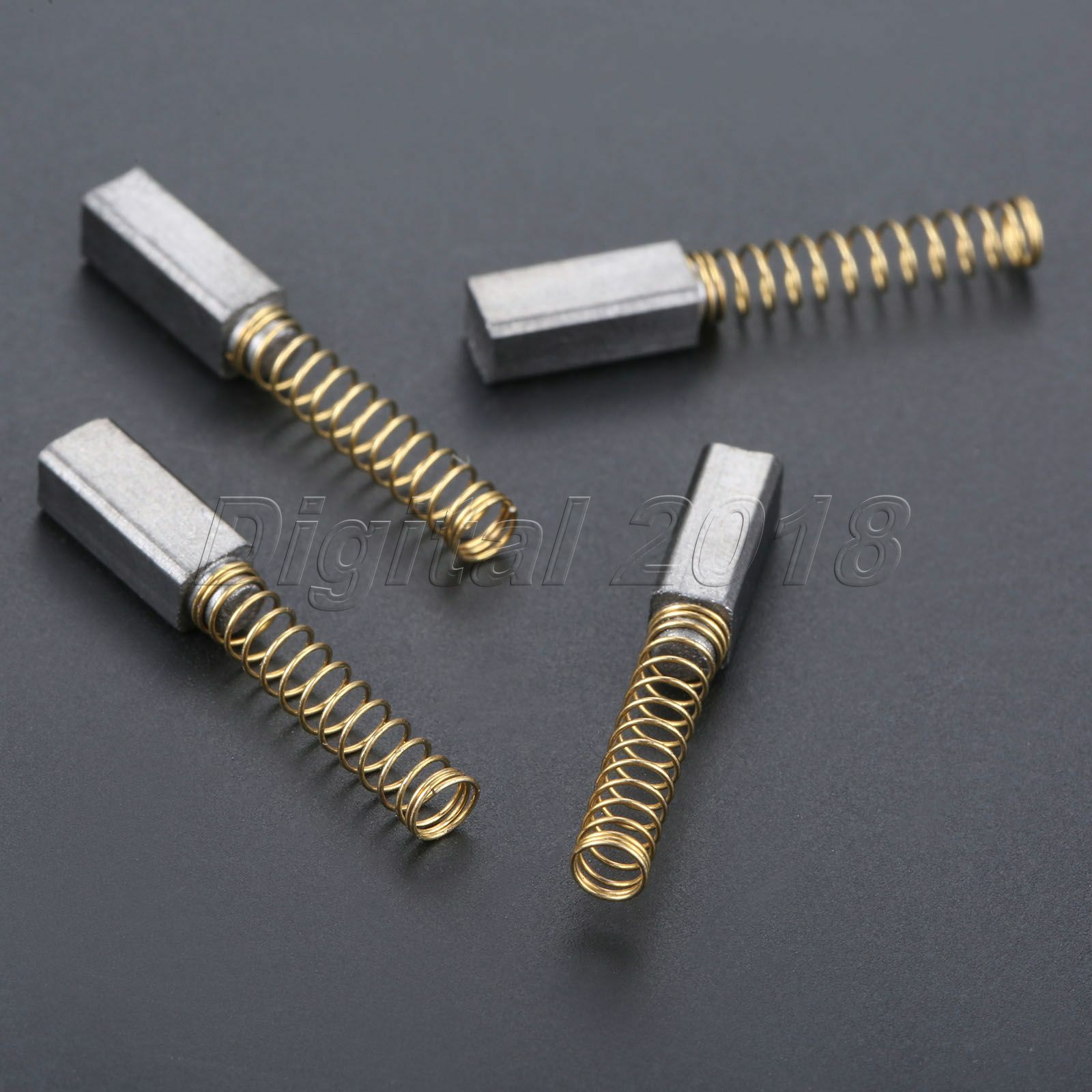 10pcs Motor Carbon Brushes With Spring For Singer 100W-180W Home Sewing ...