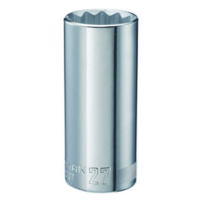 Craftsman 27 mm X 1/2 in. drive Metric 12 Point Deep Deep Socket | eBay