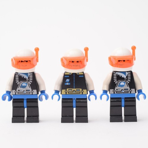 3x Lego Space Ice Planet Minifigures Chief Commander Cold Figure SP018 ...