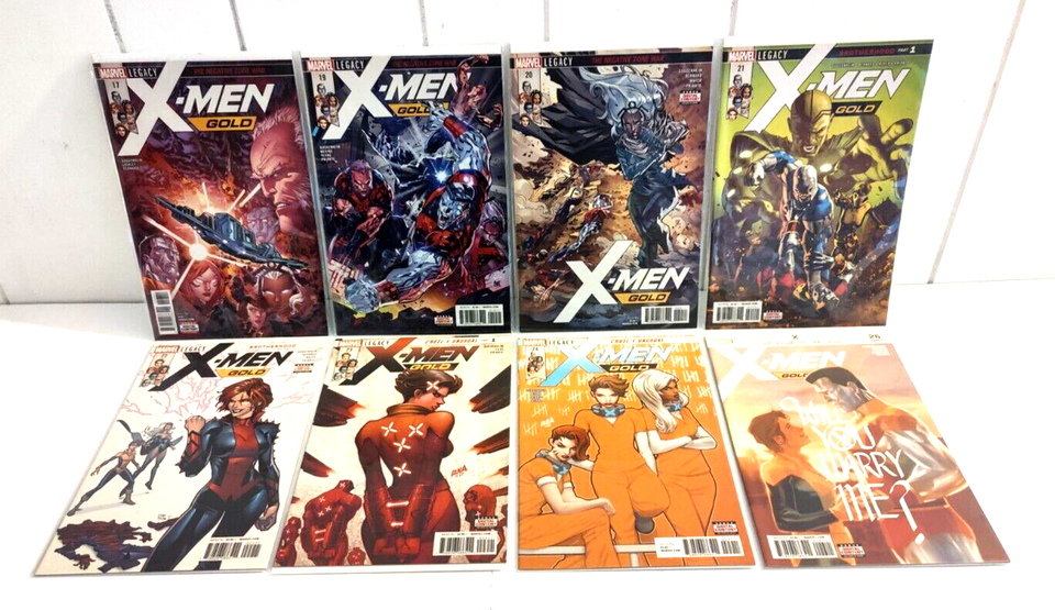 X-Men 🔥Gold Lot of 27 Marvel Comics KEYS 1st Gold Team App🔥 | eBay