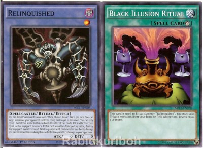 Yugioh Relinquished + Black Illusion Ritual - Set | eBay