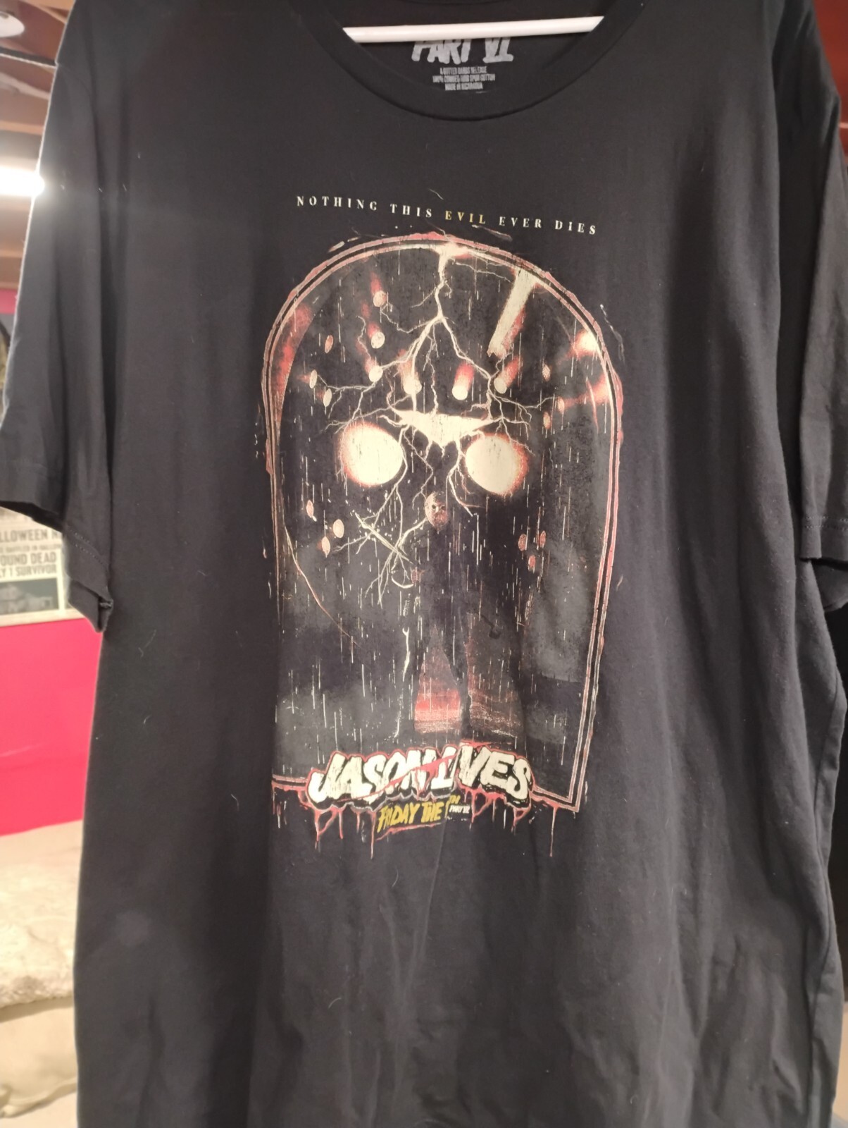 FRIDAY THE 13TH PART 6 GUTTER GARBS SHIRT 3XL - Gem