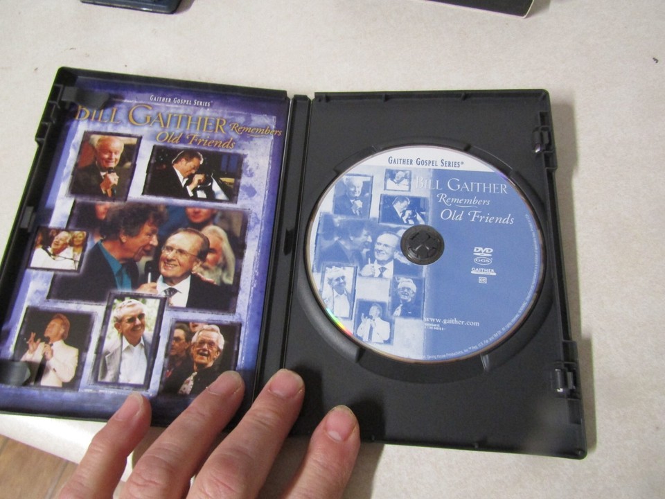 DVD MOVIE FAITH & INSPIRATION BILL GAITHER REMEMBERS OLD FRIENDS | eBay