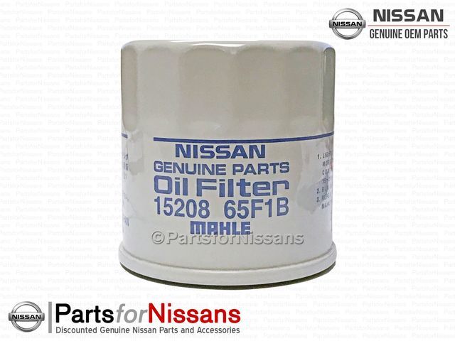 NISSAN 15208-65F1B - Cross reference oil filters