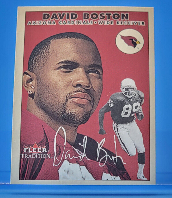 David Boston, WR - Fleer - Tradition / Skybox - Cardinals, 2000 - #38 ...