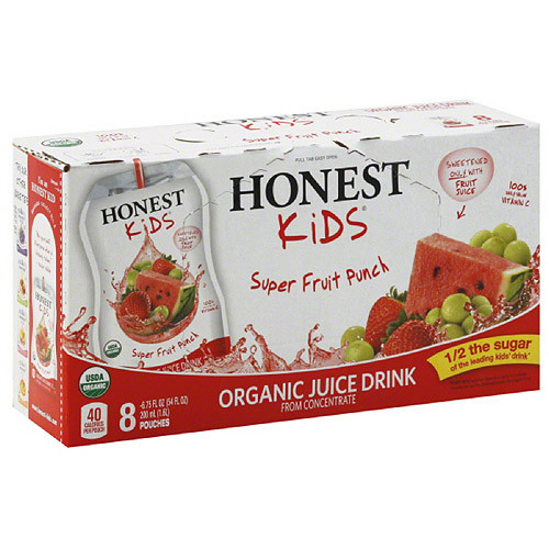 Honest Kids Honest Kids Super Fruit Punch - Fruit Punch - Case Of 4 - 6 ...