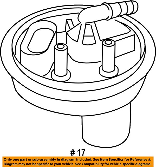 Porsche 958 Cayenne Fuel Pump Flange 95862042210 for sale online | eBay