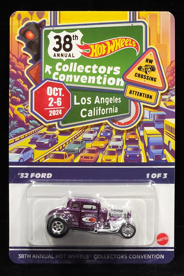 Hot Wheels 32 1932 Ford So Cal Hot Rod 2024 Collectors Convention Car ...