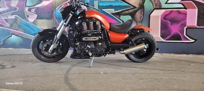 TRIUMPH ROCKET 3 SHORT REAR MUDGUARD & LED LIGHTS | eBay UK