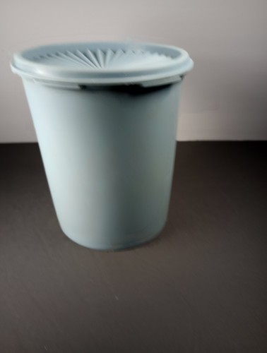 Vintage Genuine Tupperware Cobalt Blue Canister #809 w/ #810 Lid ...
