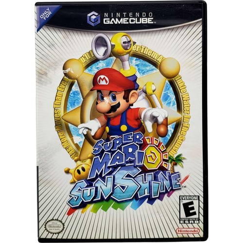 (Some Water Damage) Super Mario Sunshine - Nintendo Gamecube Tested ...