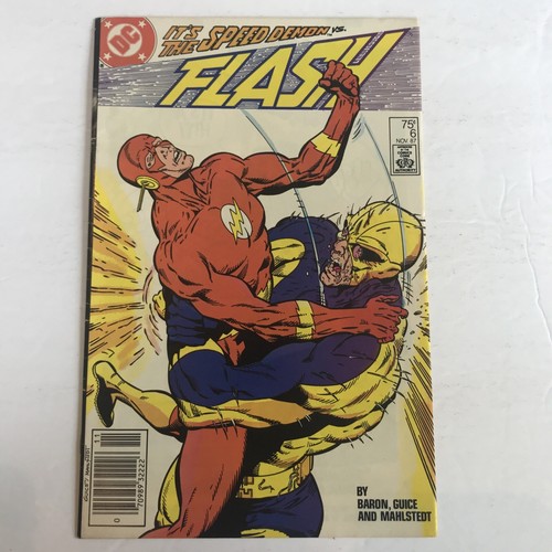 It's the Speed Demon vs. Flash #6 November 1987 DC Comics NM (D) | eBay