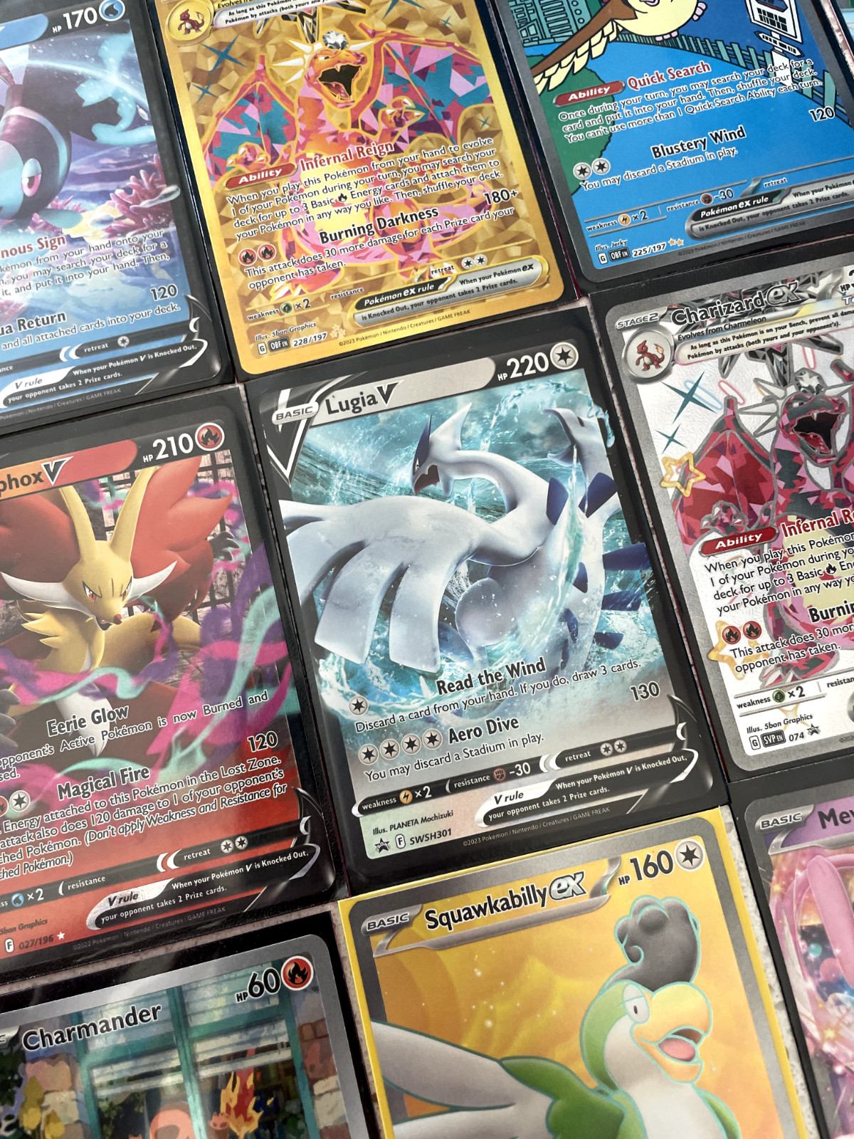 Pokemon Cards 3 Ultra Rare GX EX V - Full Art Rainbow VMAX Mega TCG ...