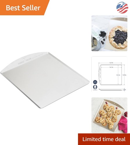 Premium Pure Aluminum Cookie Sheet - Rust-Proof & Perfectly Browned ...