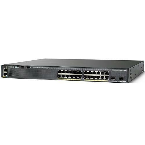 Cisco 24 Port PoE switch 4 SFP Network Switch New WS-C2960X-24PS-L | eBay