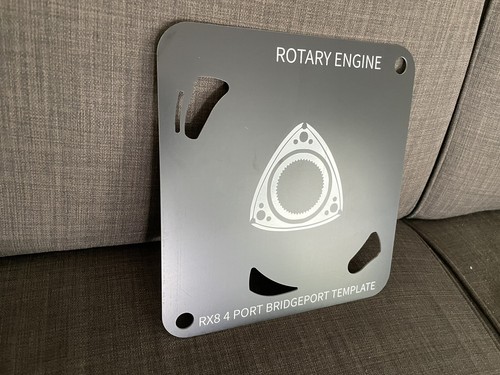 mazda rx8 4 port rotary engine bridgeport porting template 13b renesis ...