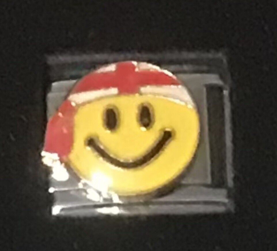 Smiley Face Emoji Wholesale Italian Charm Enamel Link 9MM K60 | eBay