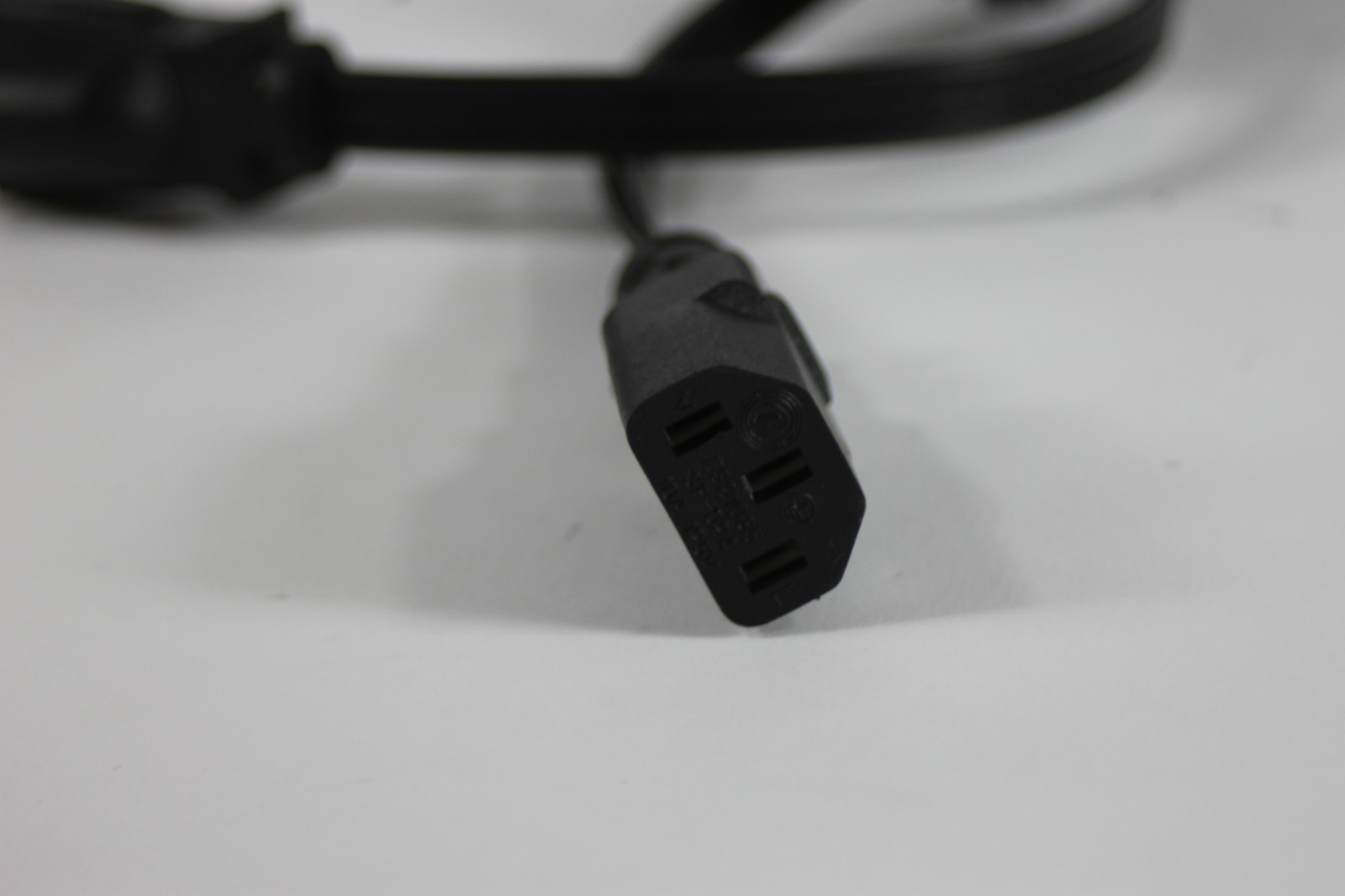 6 Ft 3-Prong Trapezoid Computer Power Cord Universal PC Cable Standard ...