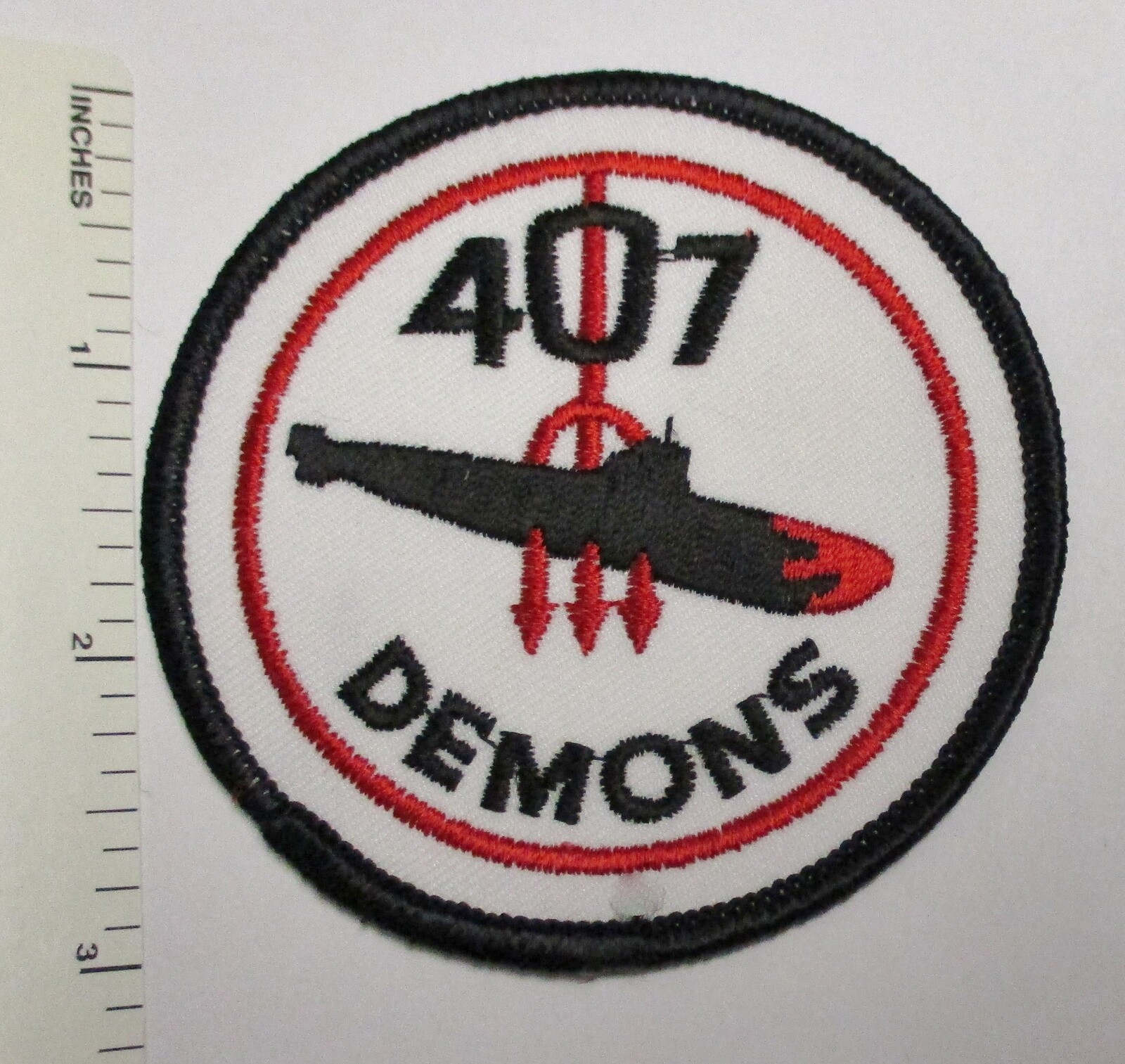 ROYAL CANADIAN AIR FORCE RCAF 407 SQUADRON DEMONS PATCH Original ...