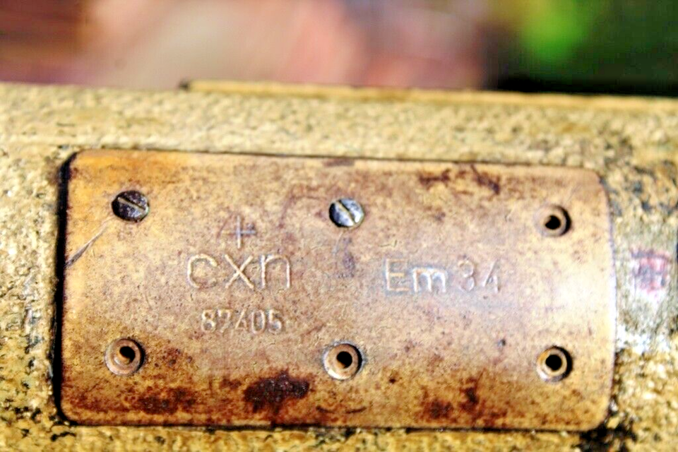 WW2 German Em34 Rangefinder - Tan paint, untouched from Normandy ...