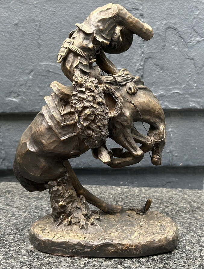 Frederic Remington Statue The Rattlesnake New England Collector's ...