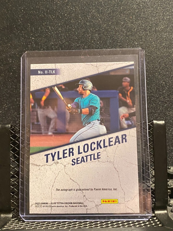 Tyler Locklear 2023 Elite Extra Impact Impressions - Mariners -Auto | eBay