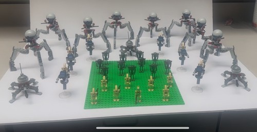 Lego STAR WARS Battle Droid Minifigure Lot Perfect Condition | eBay