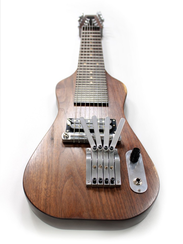 Peters Classic 8 string palm lever lap steel guitar (pedal sound) multi ...